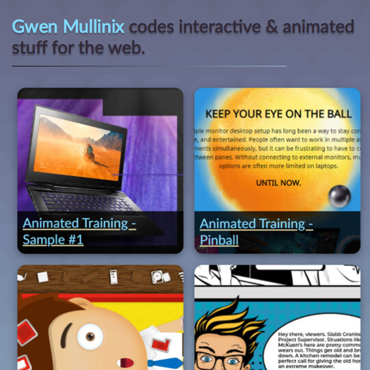 Gwen Codes Cool Stuff